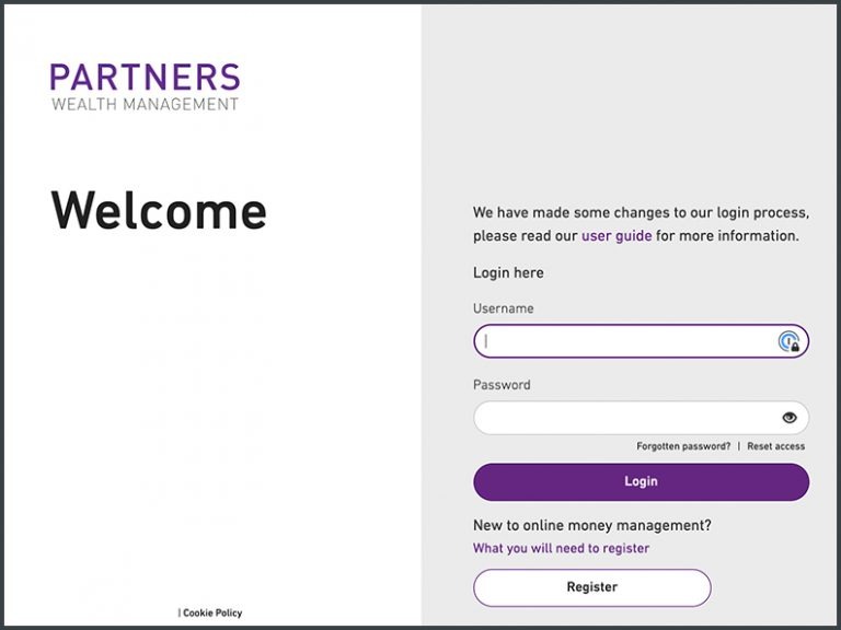 Client Portal Login - Partners Wealth Management
