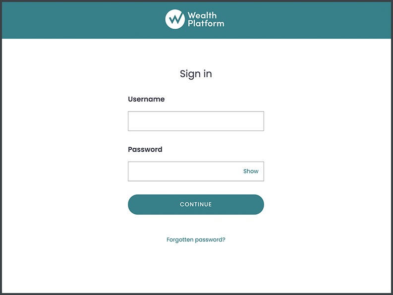 Client Portal Login - Partners Wealth Management